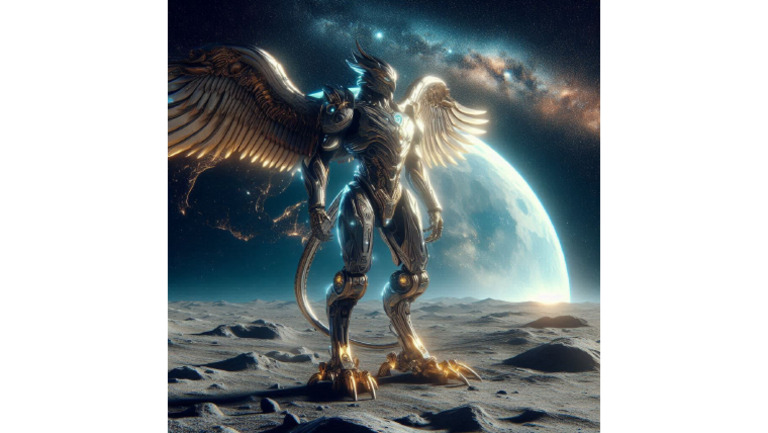 Robot Burung Garuda di Bulan | PDF