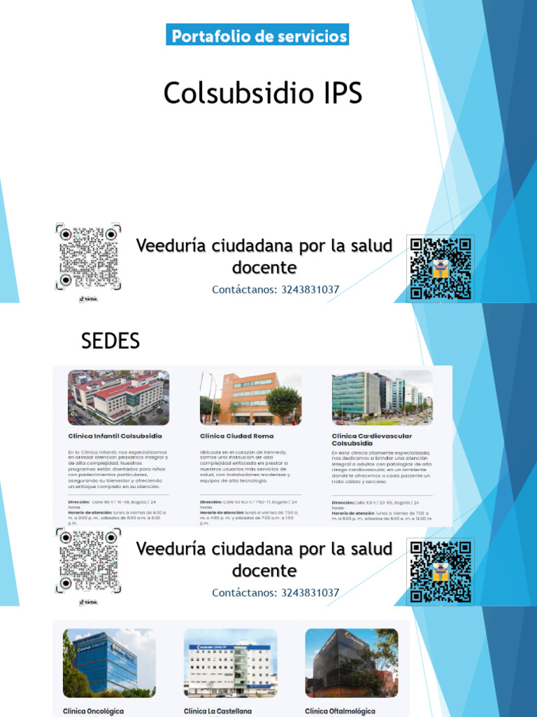 Veeduría Ciudadana en Salud Docente | PDF