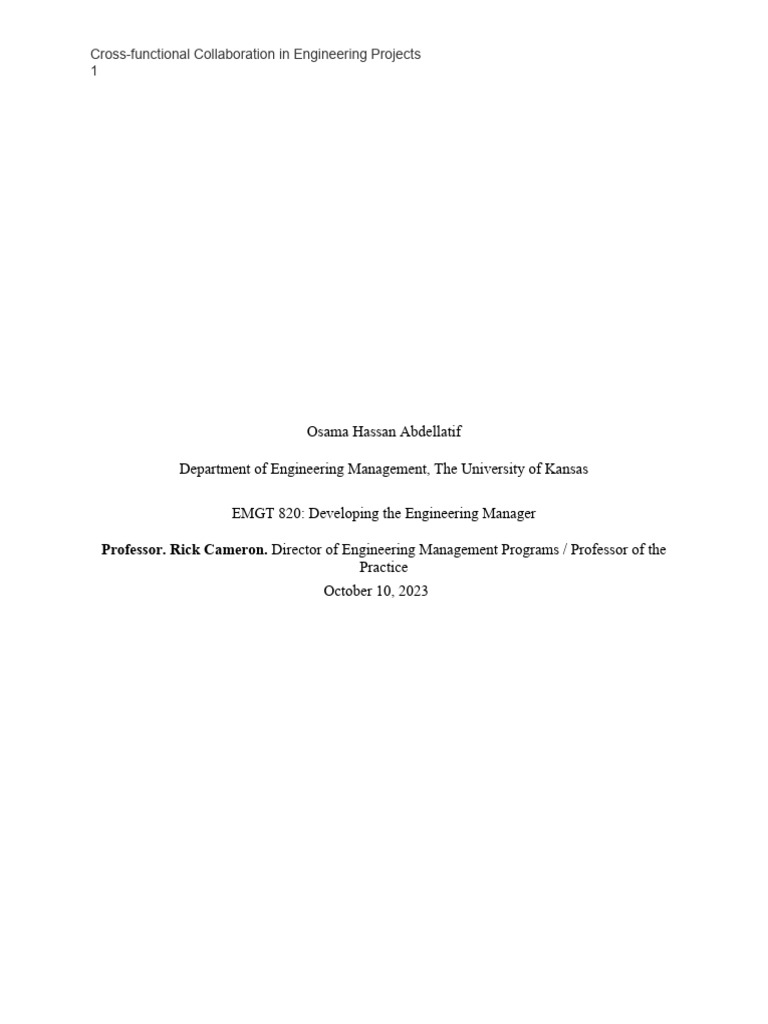 annotated-H.Abdellatif Research Paper | PDF | Collaboration | Disciplines