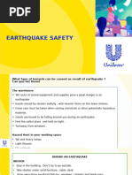Earthquake Duck, Cover, and Hold Tips | PDF