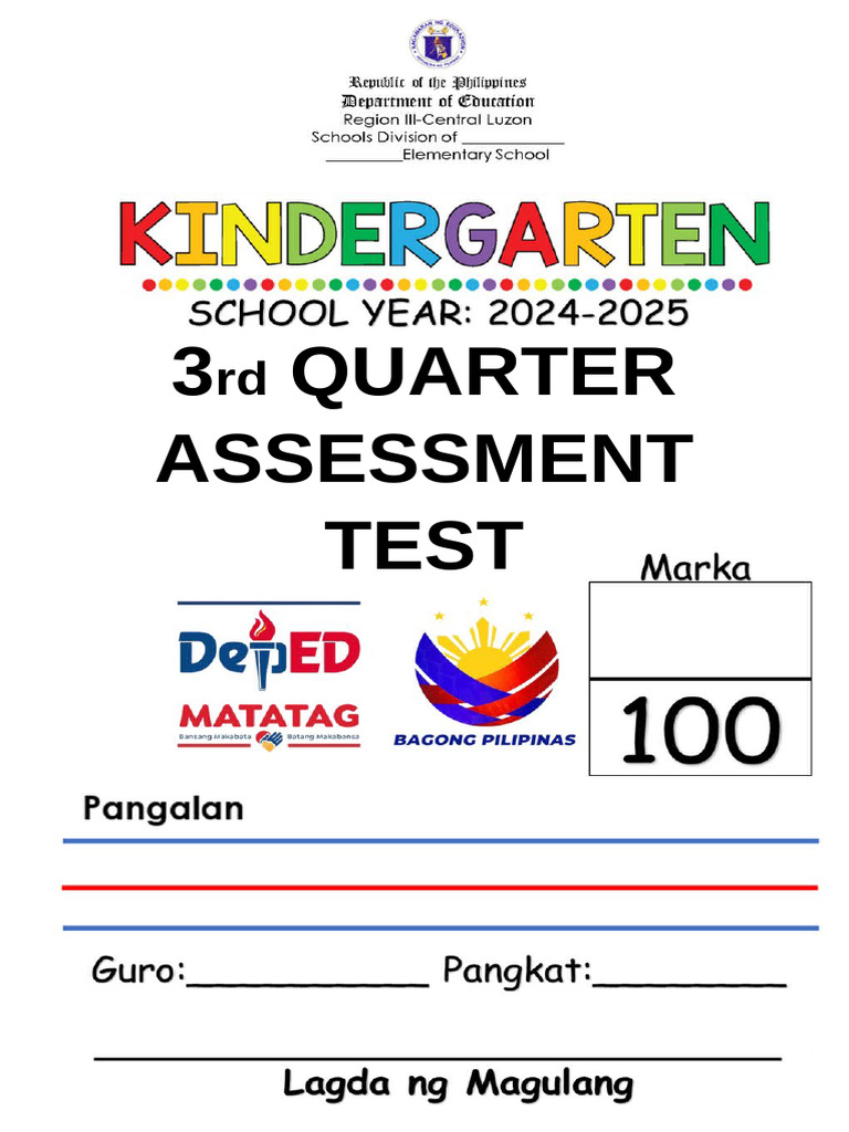 3rd QUARTER ASSESSMENT TEST | PDF