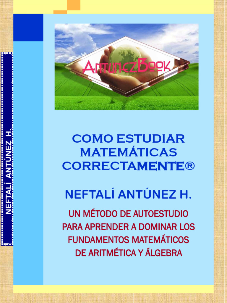 Cómo Estudiar Matemáticas Correctamente - Cap.1 | PDF