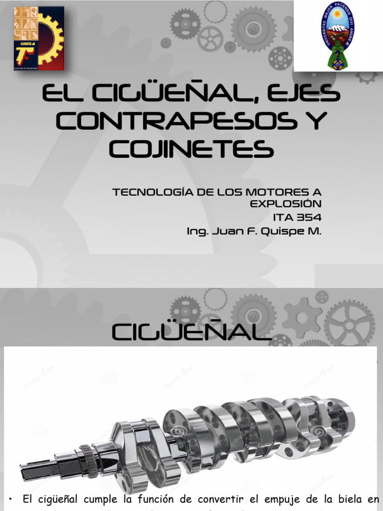 CIGÜEÑAL, CONTRAPESOS VIBRACIONES | PDF