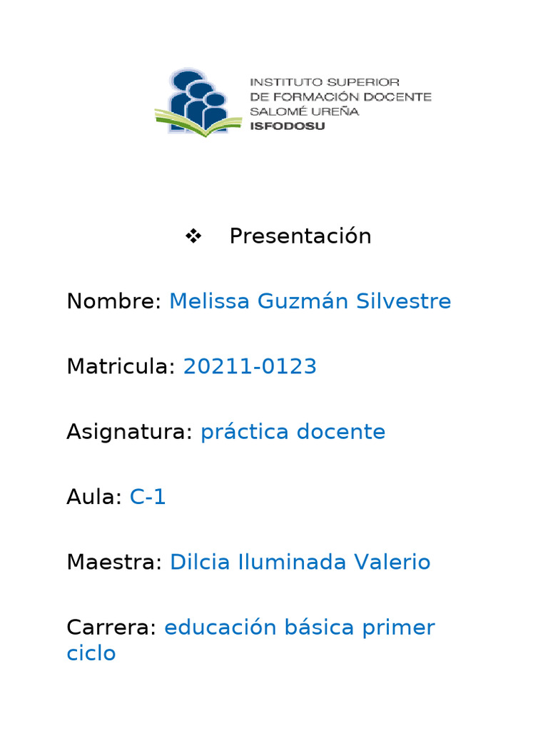 Práctica Docente: Definición y Propósitos | PDF | Maestros | Enseñando