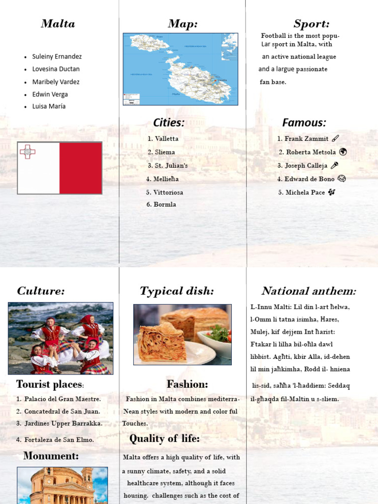 Malta (Brochure .) | PDF