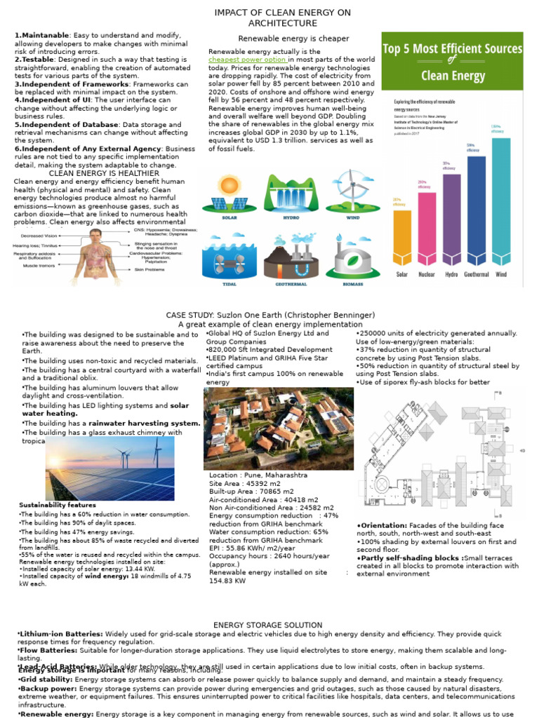 Group Work Env 4 | PDF | Energy Storage | Renewable Energy