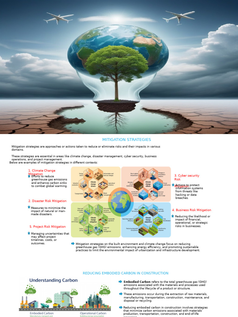 Mitigation Strategies for Carbon Reduction | PDF | Carbon Sequestration ...