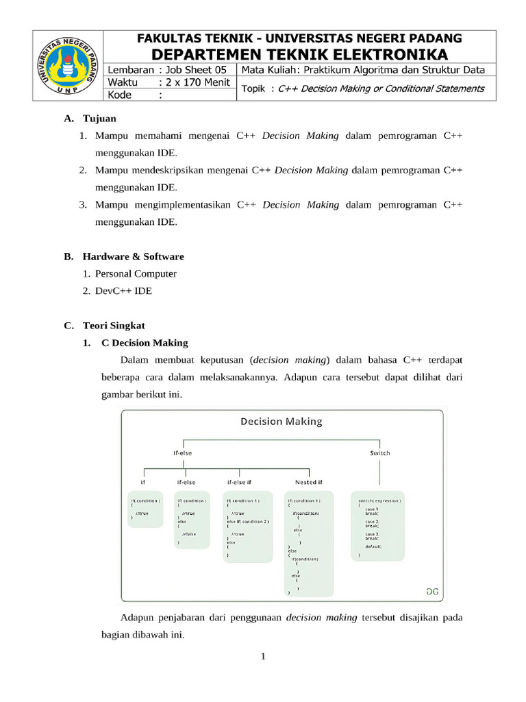 Pertemuan 6 - Job Sheet 5 View | PDF