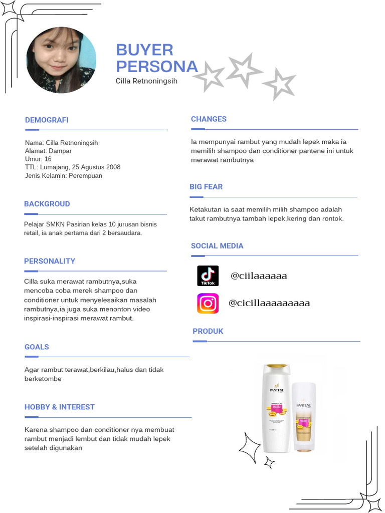 Julia Dwi Natalia - Buyer Persona | PDF