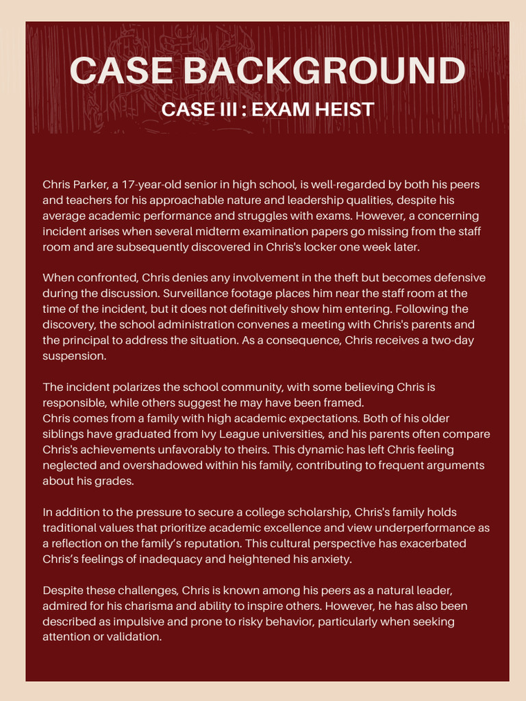 Case 3 | PDF | Borderline Personality Disorder | Psychological Concepts