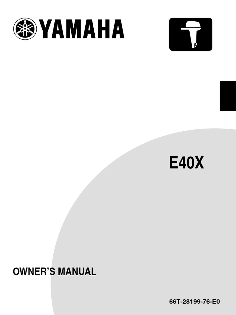 MANUAL - E40 | PDF | Gasoline | Throttle