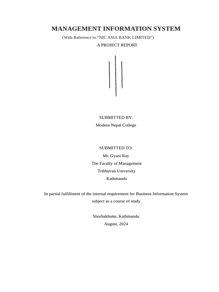 mis of nic asia | PDF | Computer Security | Security