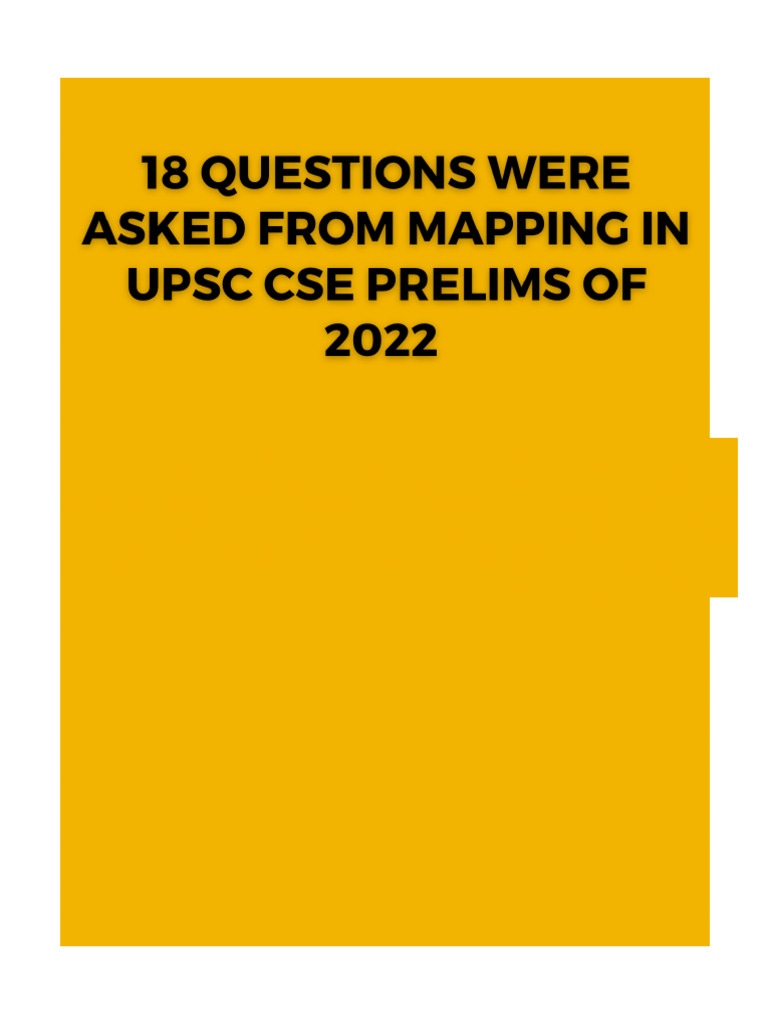2022 Mping Questions | PDF