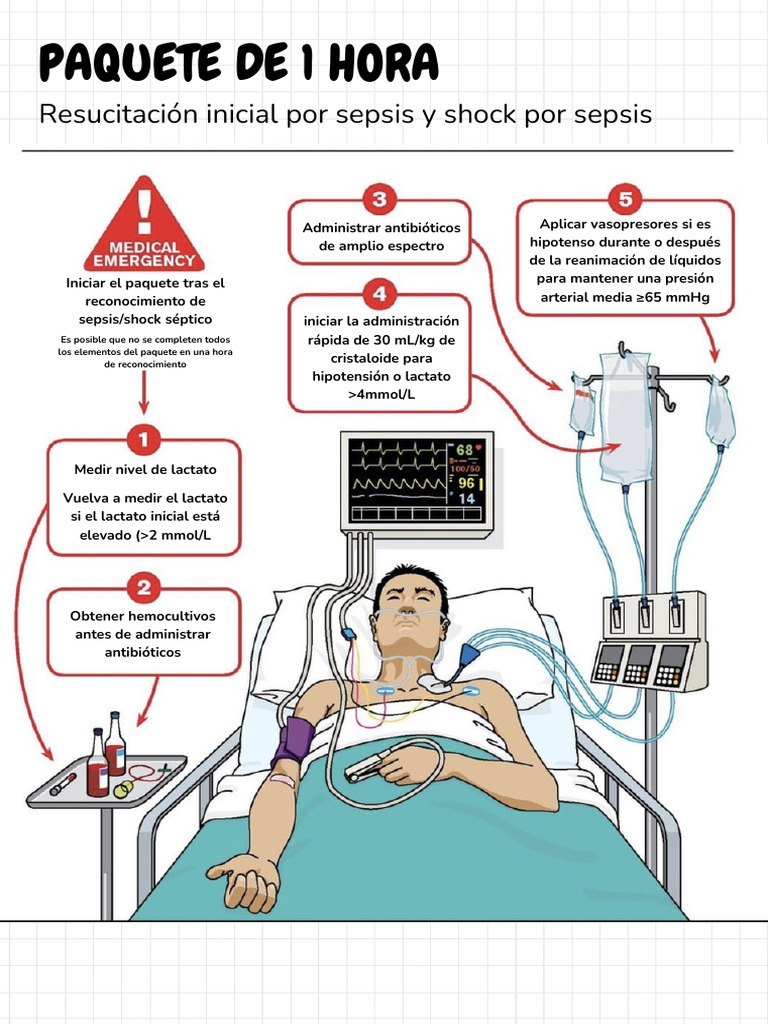 Paquete 1 Hora Sepsis | PDF