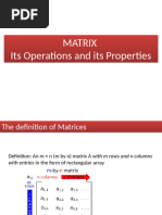 Matrices Full Lecture Note | PDF | Matrix (Mathematics) | Determinant