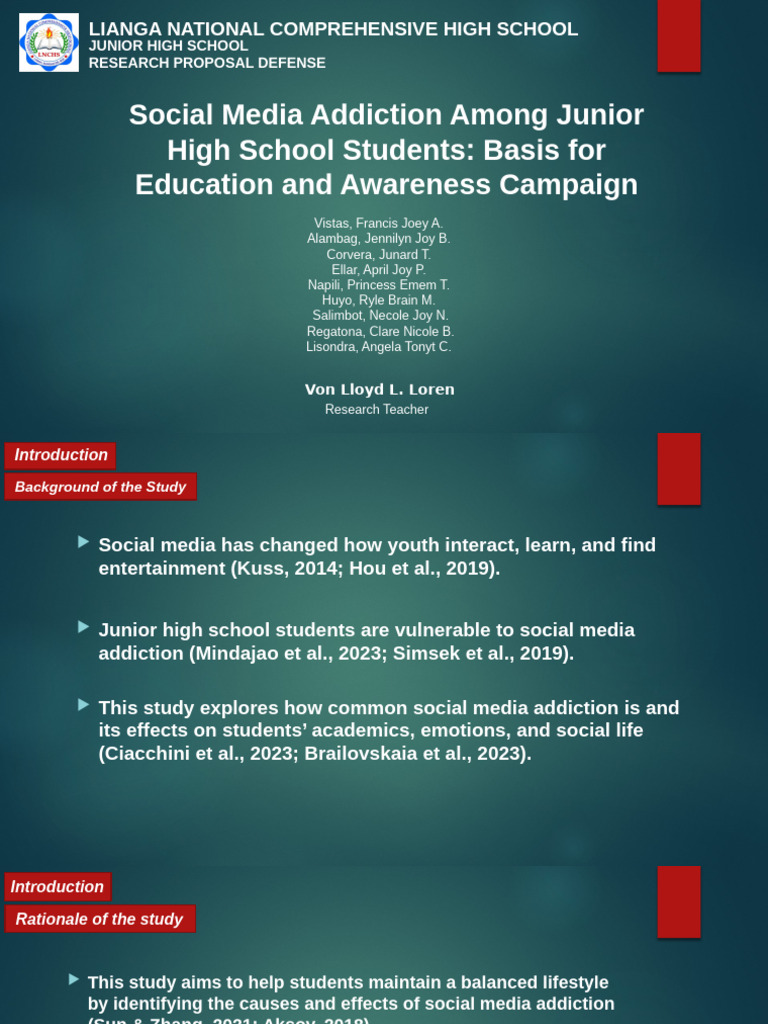 Ppt for Research Defense Slay | PDF | Sampling (Statistics) | Questionnaire