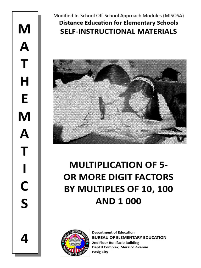 Multiplication of 5 - or More Digit Factors by Multiples of 10, 100 and ...
