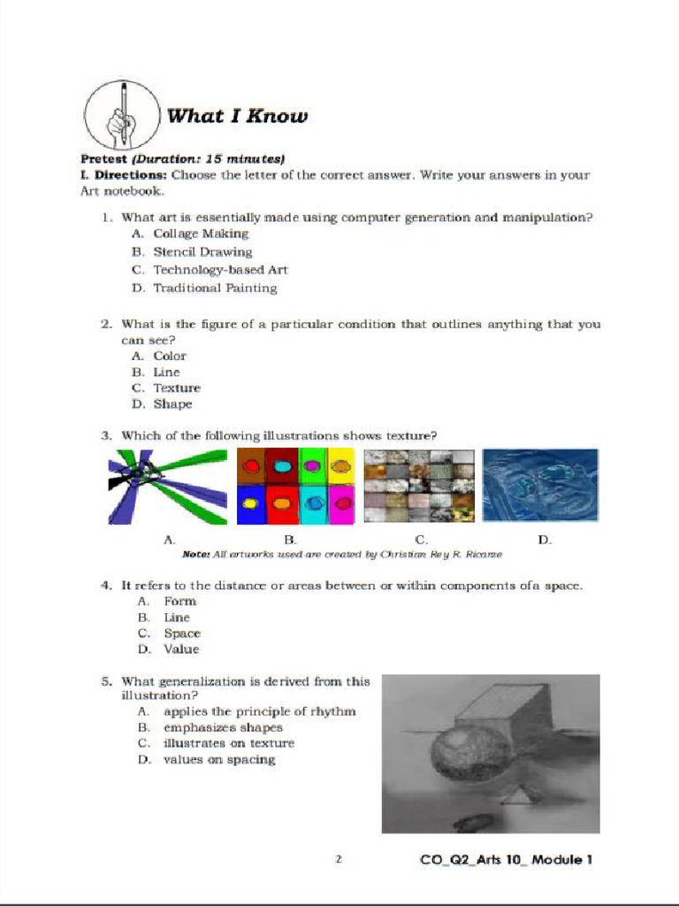 ARTS Day 1 Activity | PDF