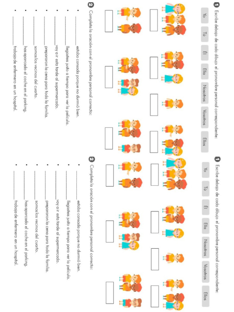 HOJA DE EJERCICIO LENGUAJES | PDF