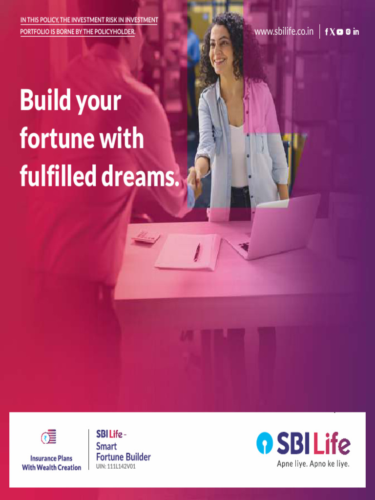 SB+Life+-+Smart+Fortune+Builder V01 Brochure | PDF | Insurance | Life Insurance