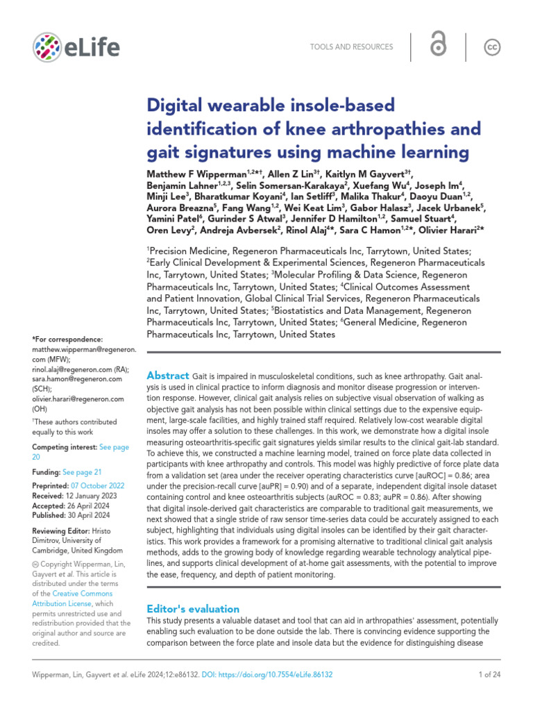 Elife 86132 v2 | PDF | Receiver Operating Characteristic | Support ...