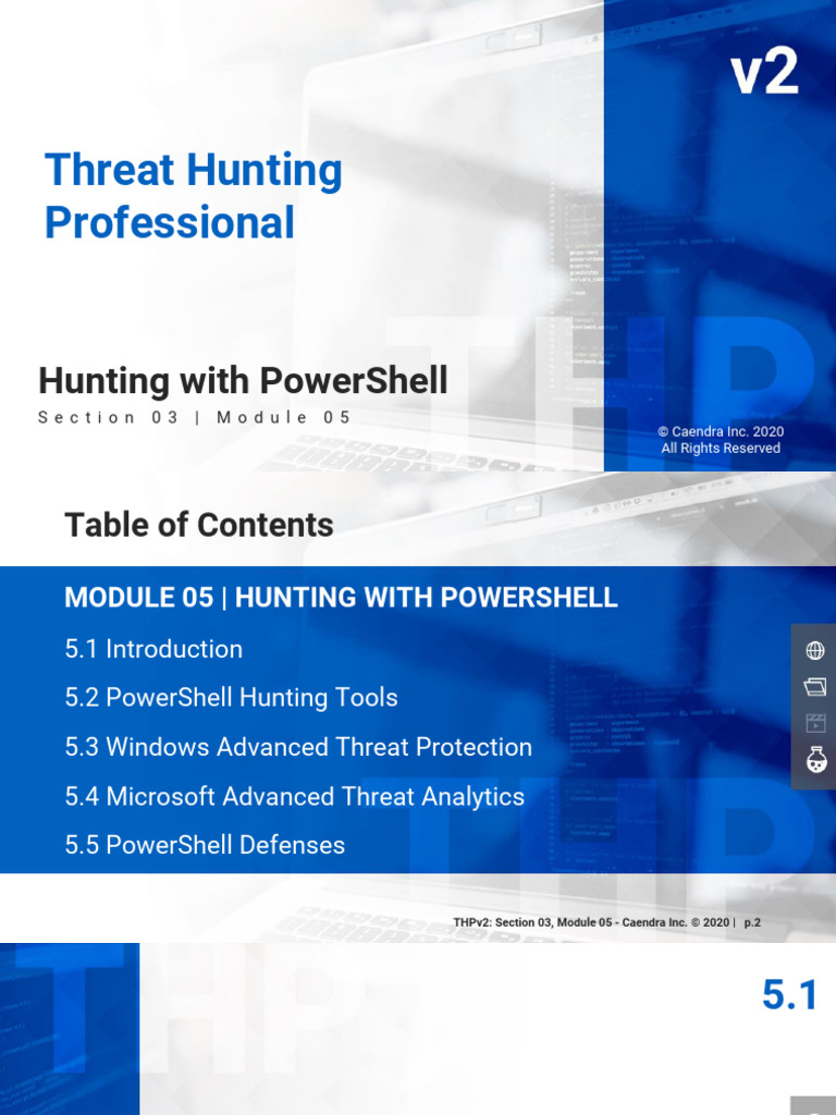 350_Hunting_With_PowerShell | PDF | Antivirus Software | Microsoft Windows