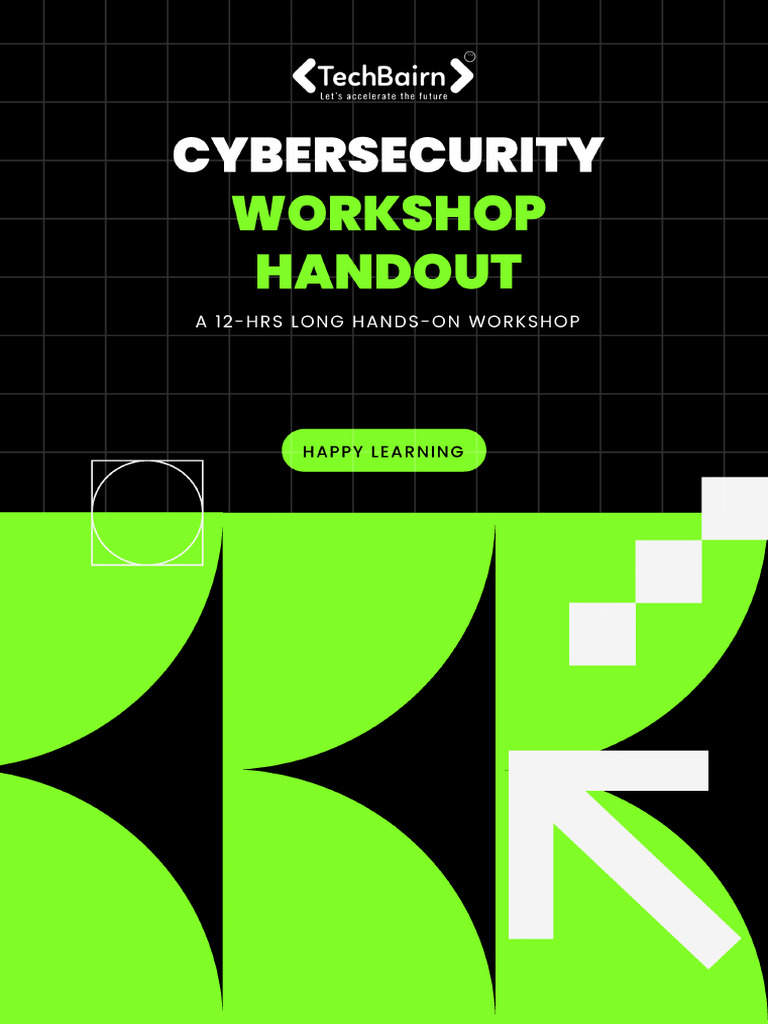 Techb Cybersecurity Workshop Handout | PDF