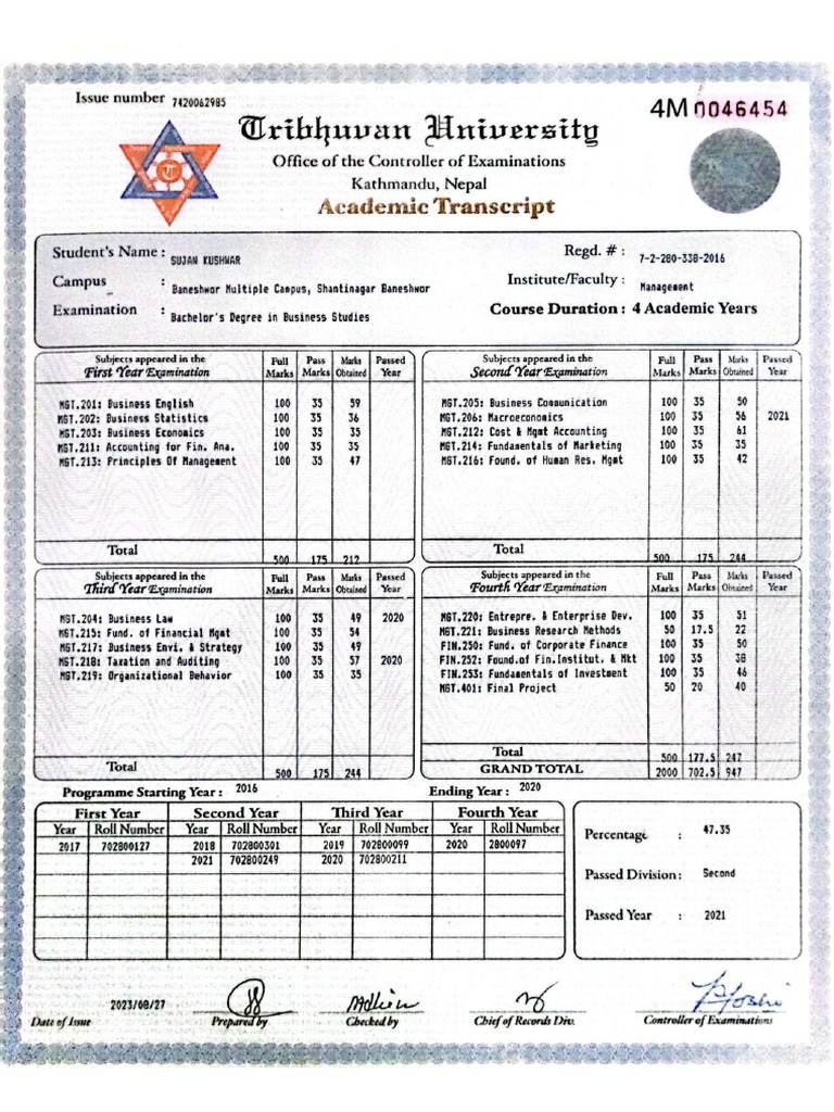 Academic Documents | PDF