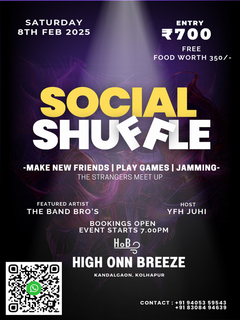 Social Shuffle Poster | PDF