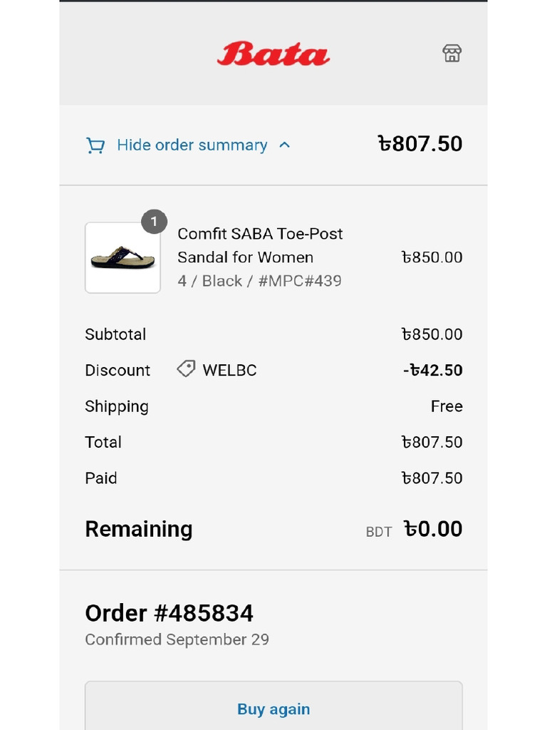 Product & Order Details | PDF