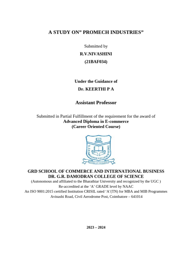 COC Project Front Page F | PDF | Higher Education | Vocational Education