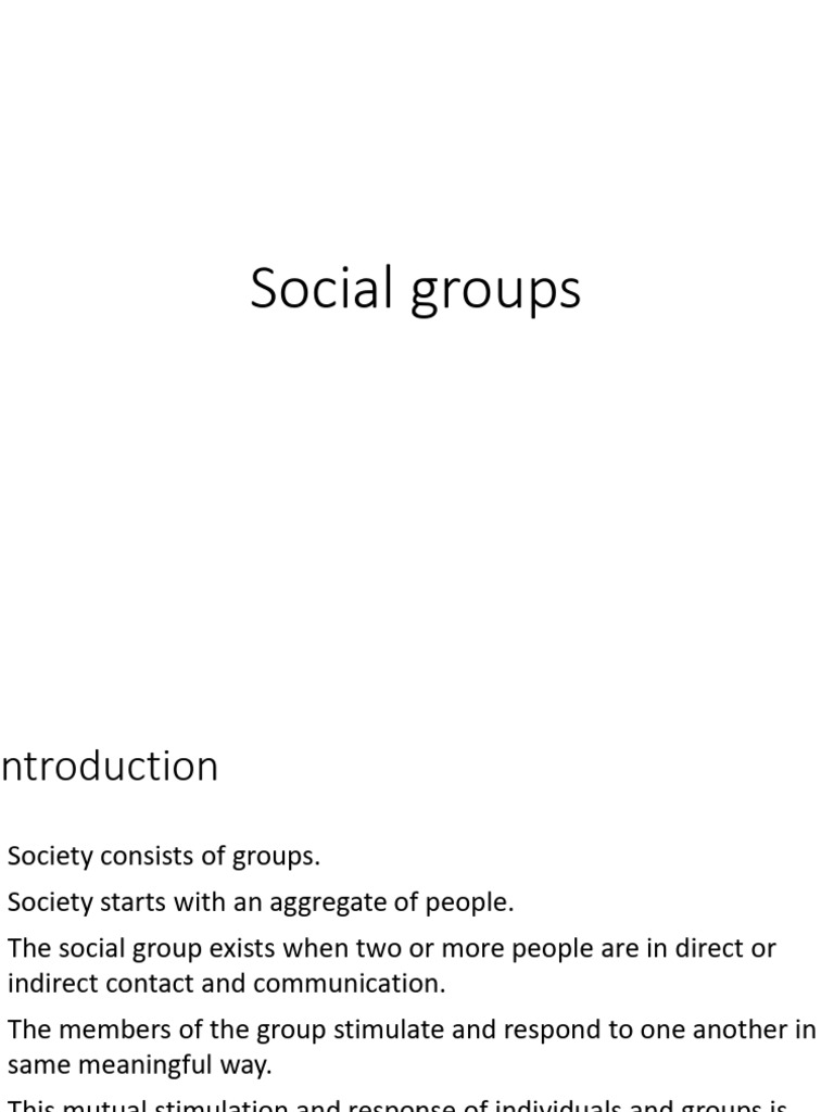 11-Social Groups - Types - Primary Group and Secondary Group-30-09-2024 ...