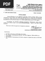 Election Leave Guidelines for Employees | PDF | Government Of India ...