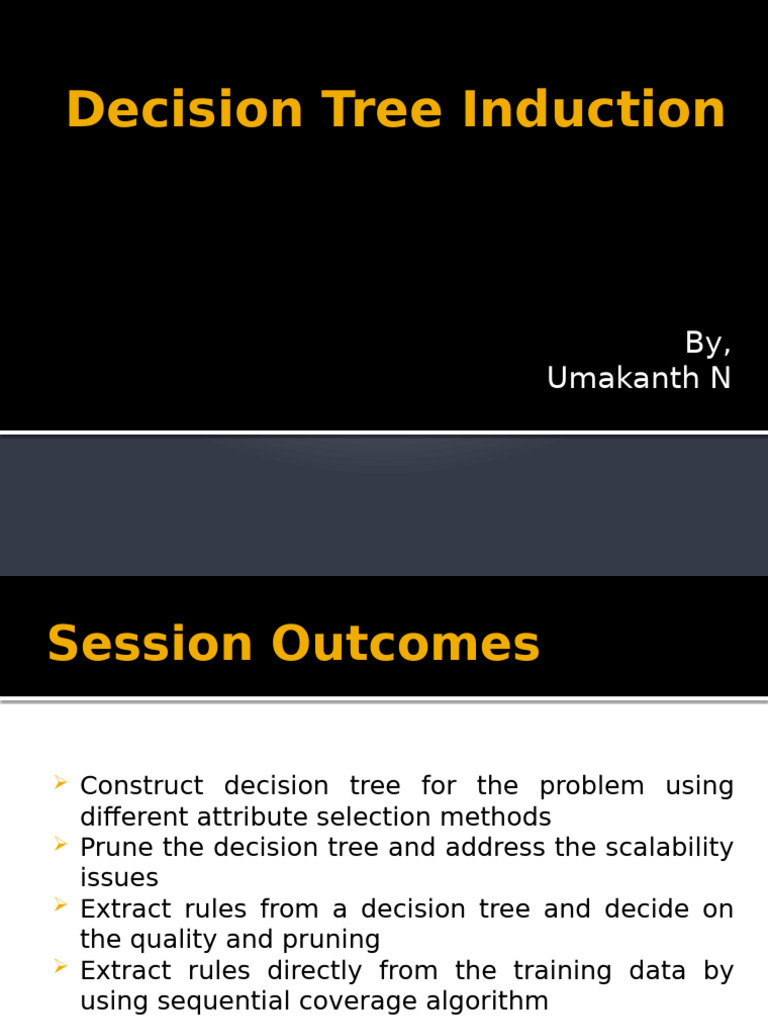 Decision Tree Induction Pdf Applied Mathematics Algorithms And Data Structures