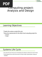 A Level CS H446 NEA Guide | PDF | Usability | Software Engineering