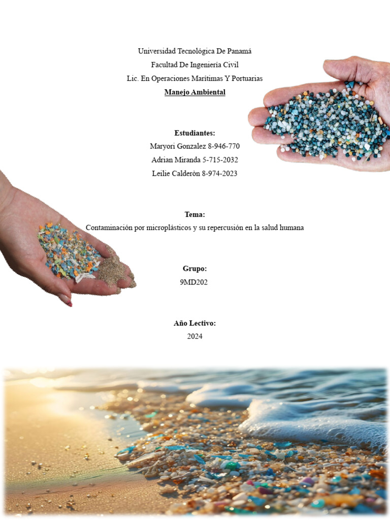 Microplasticos MA | PDF | Filtración | El plastico