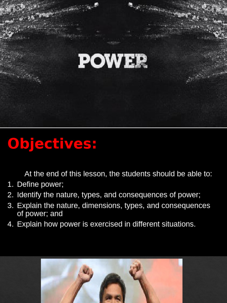 LESSON 3 POWER | PDF | Power (Social And Political) | Social Psychology