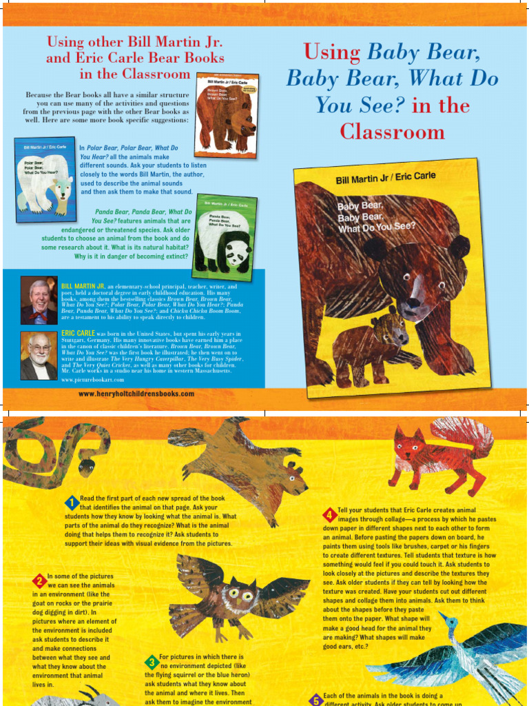 baby-bear-teachers-guide | PDF | Bears