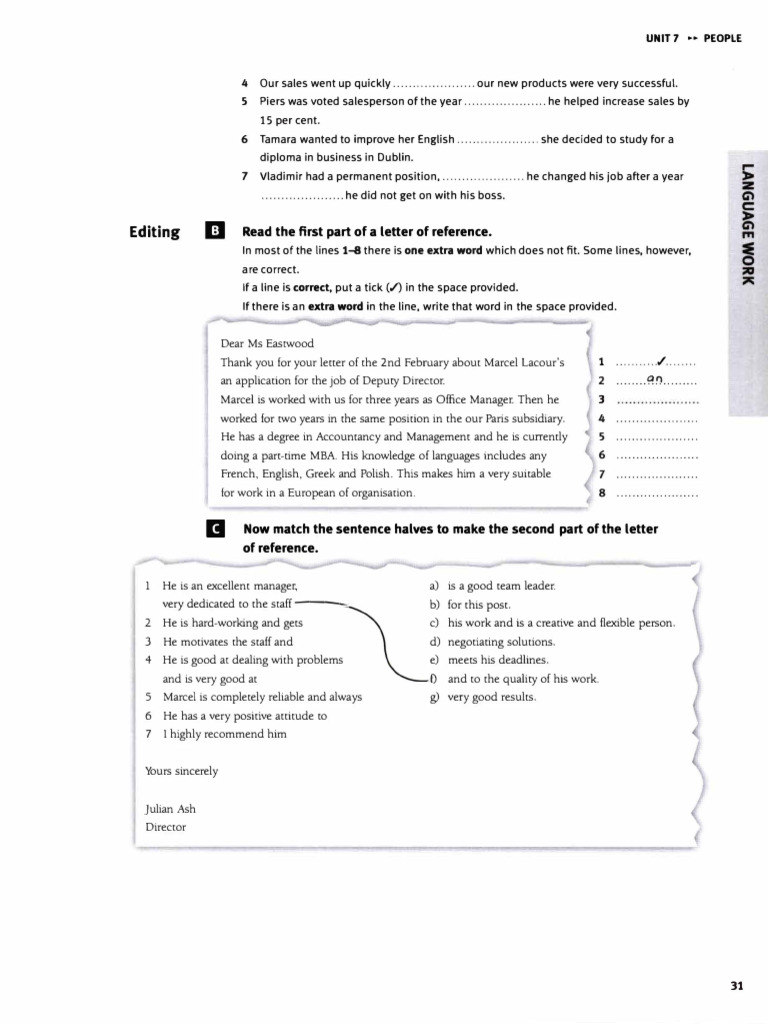 1 Market Leader Elementary WB | PDF | Linguistics | Human Communication