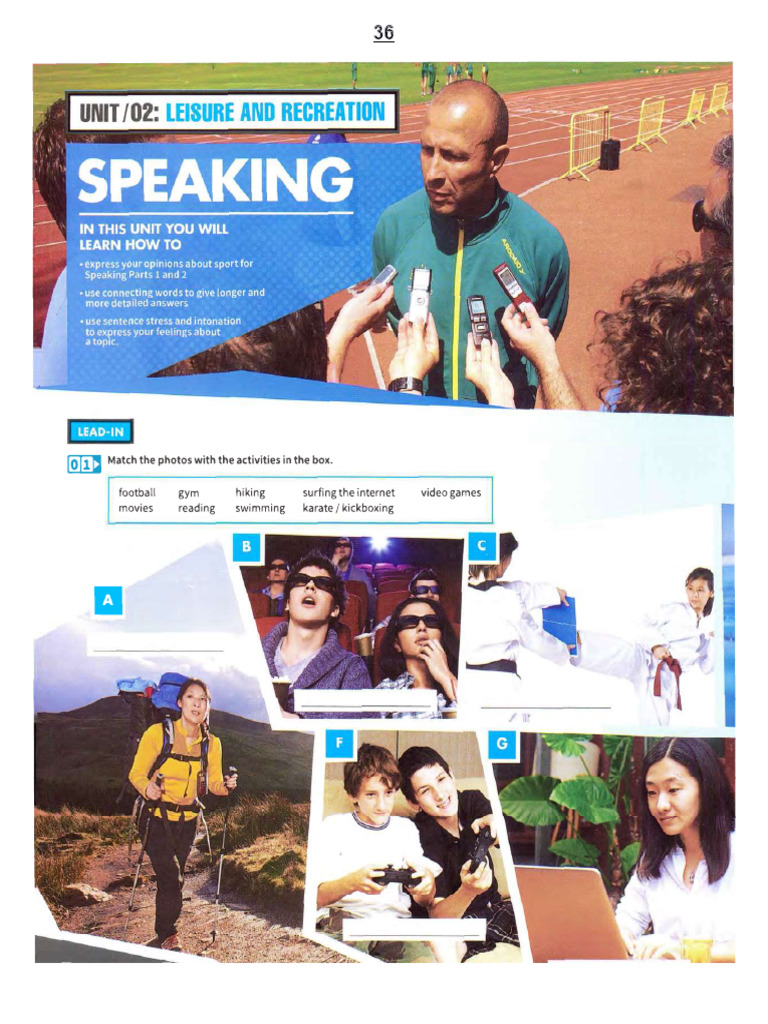 Speaking Unit 2 | PDF