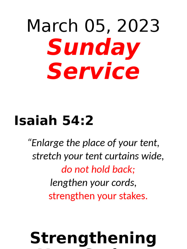 Strengthening Your Spiritual Anchor | PDF