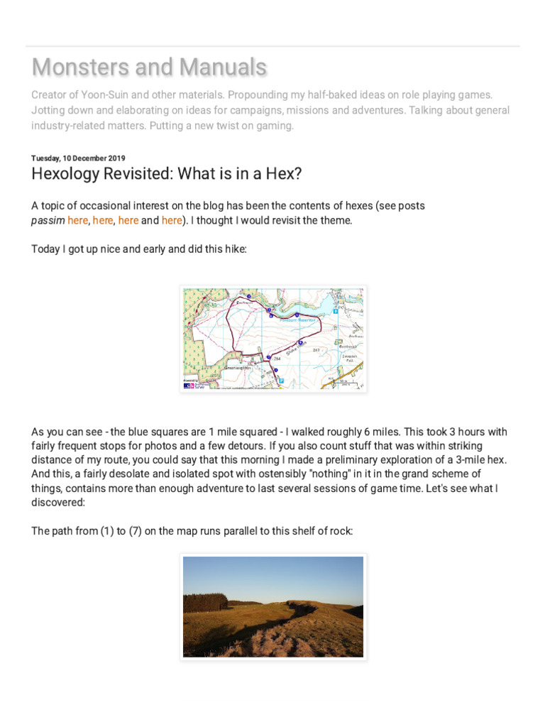 Monsters and Manuals_ Hexology Revisited_ What is in a Hex | PDF