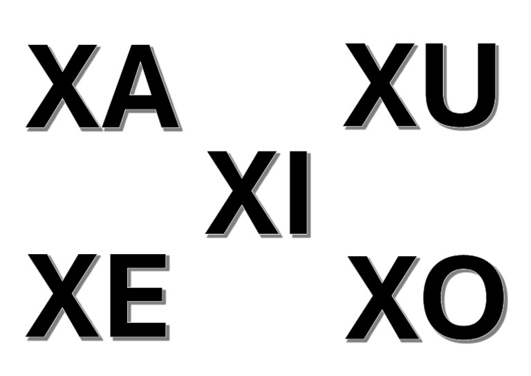 Xa Xe Xi Xo Xu | PDF