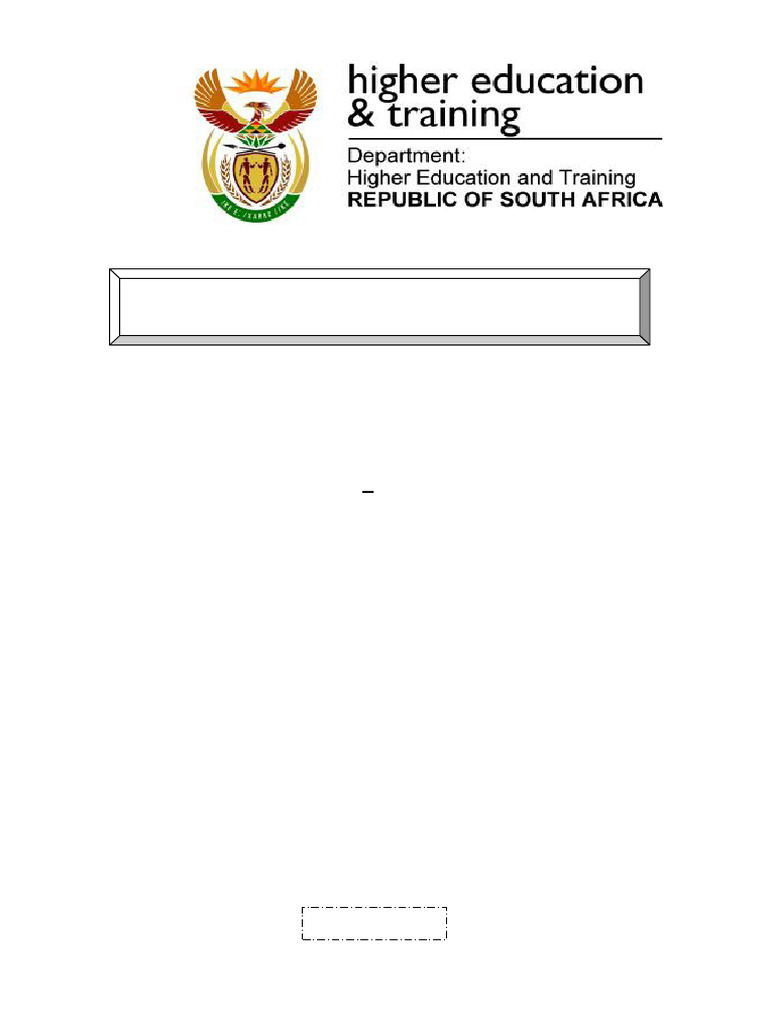 Nc1290 - Fitting and Turning l3 QP Feb 2022 | PDF | Gear | Machining