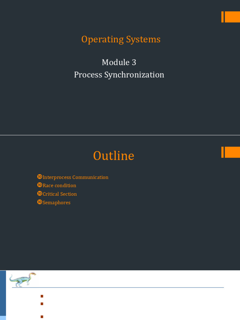 Process Synchronization in Operating Systems | PDF | Operating System ...