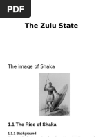 The Zulu State Under Tshaka | PDF | Zulu Kingdom