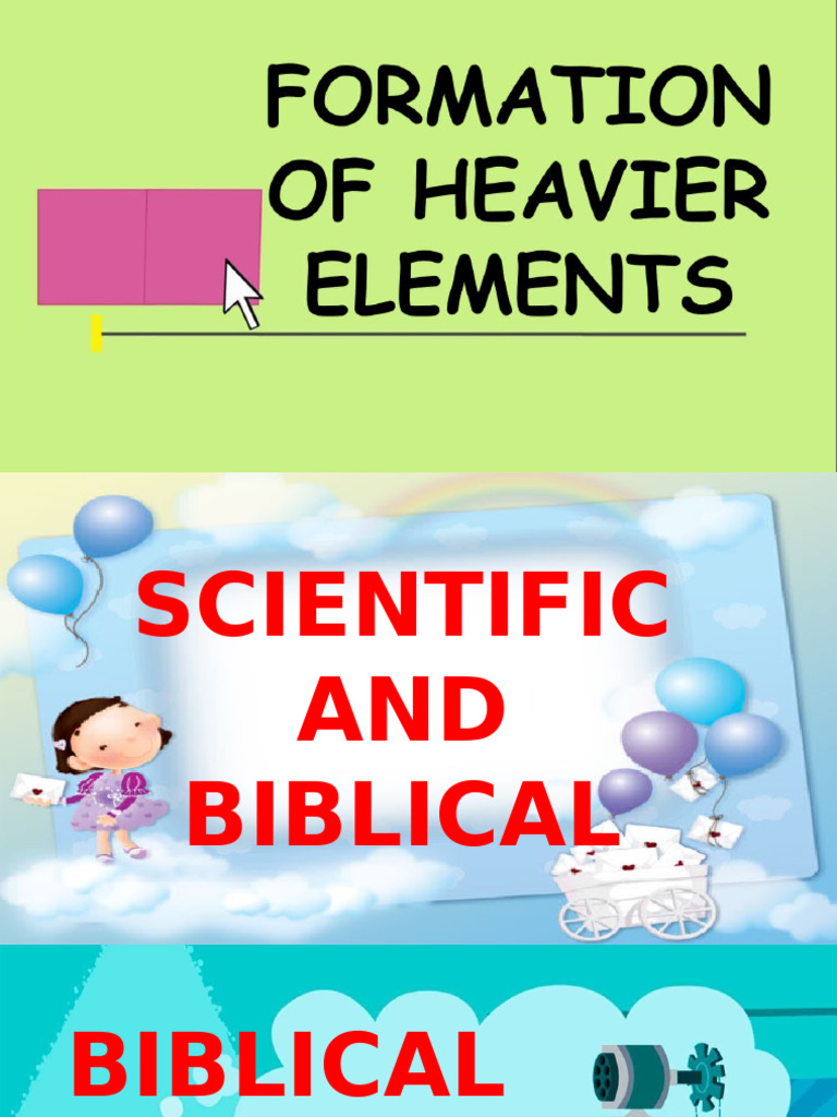 Formation of Heavier Elements Kate | PDF