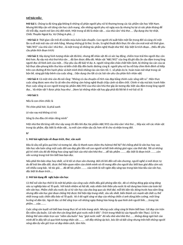 T NG H P M Bài Chung | PDF