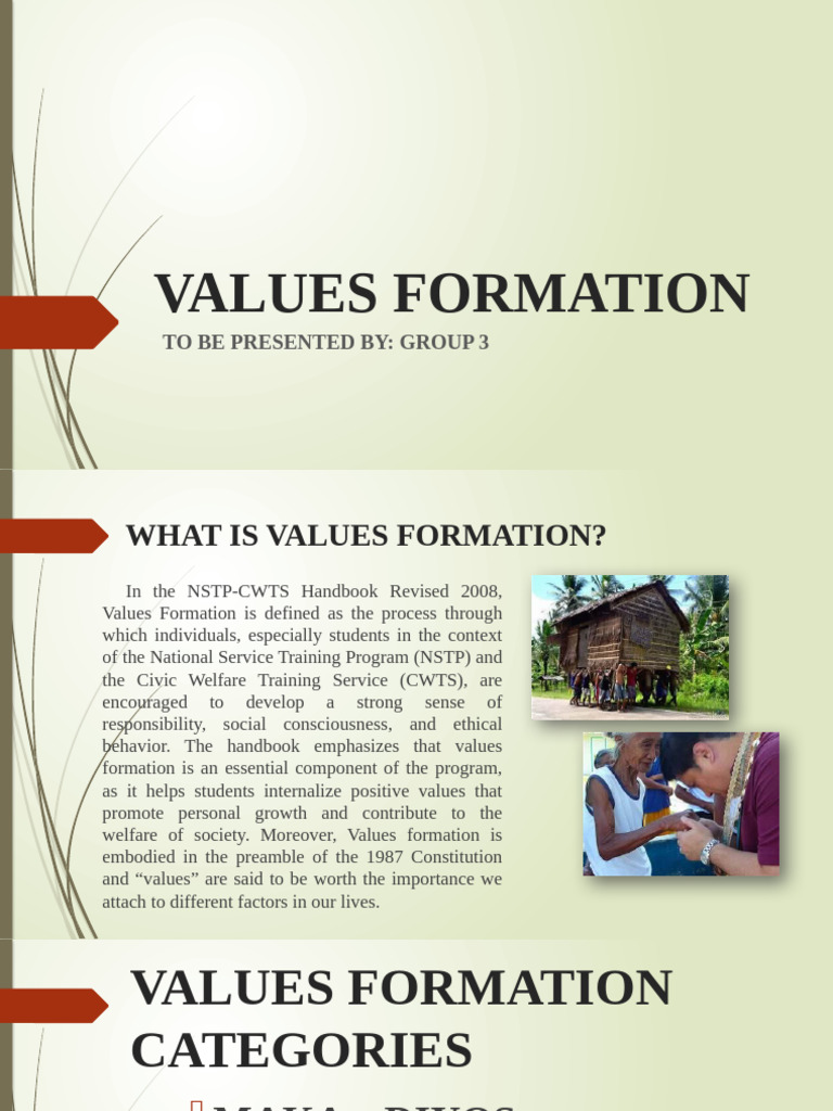 Understanding Values Formation in NSTP | PDF