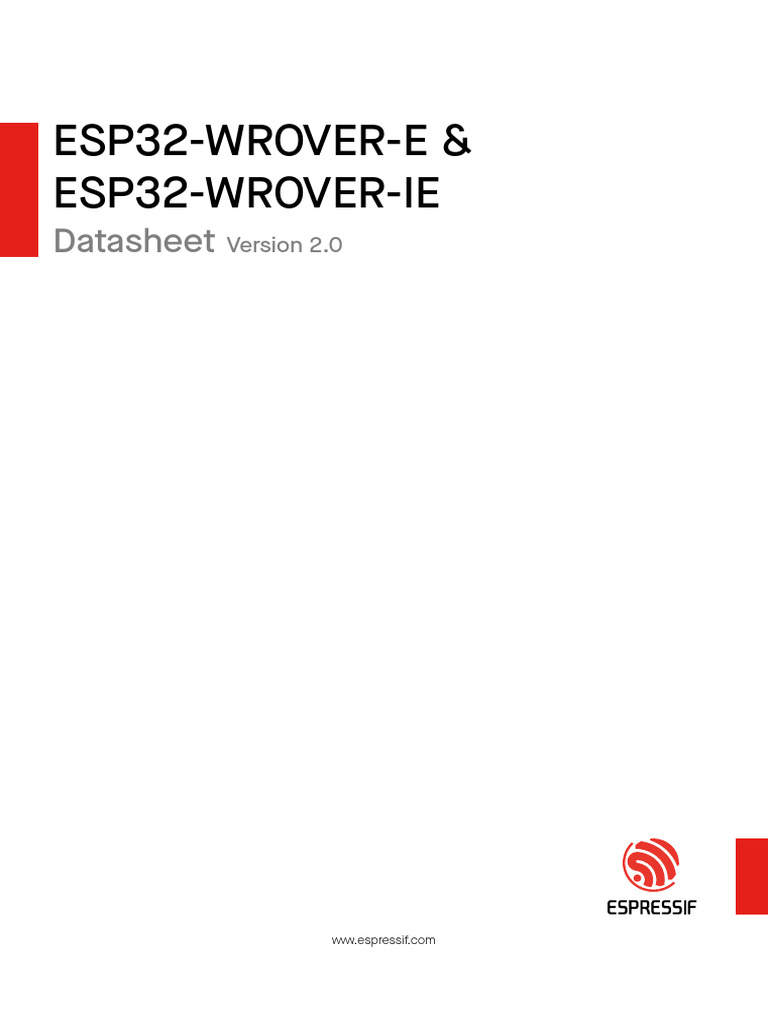 Esp 32 Pdf Electronic Engineering Computer Engineering